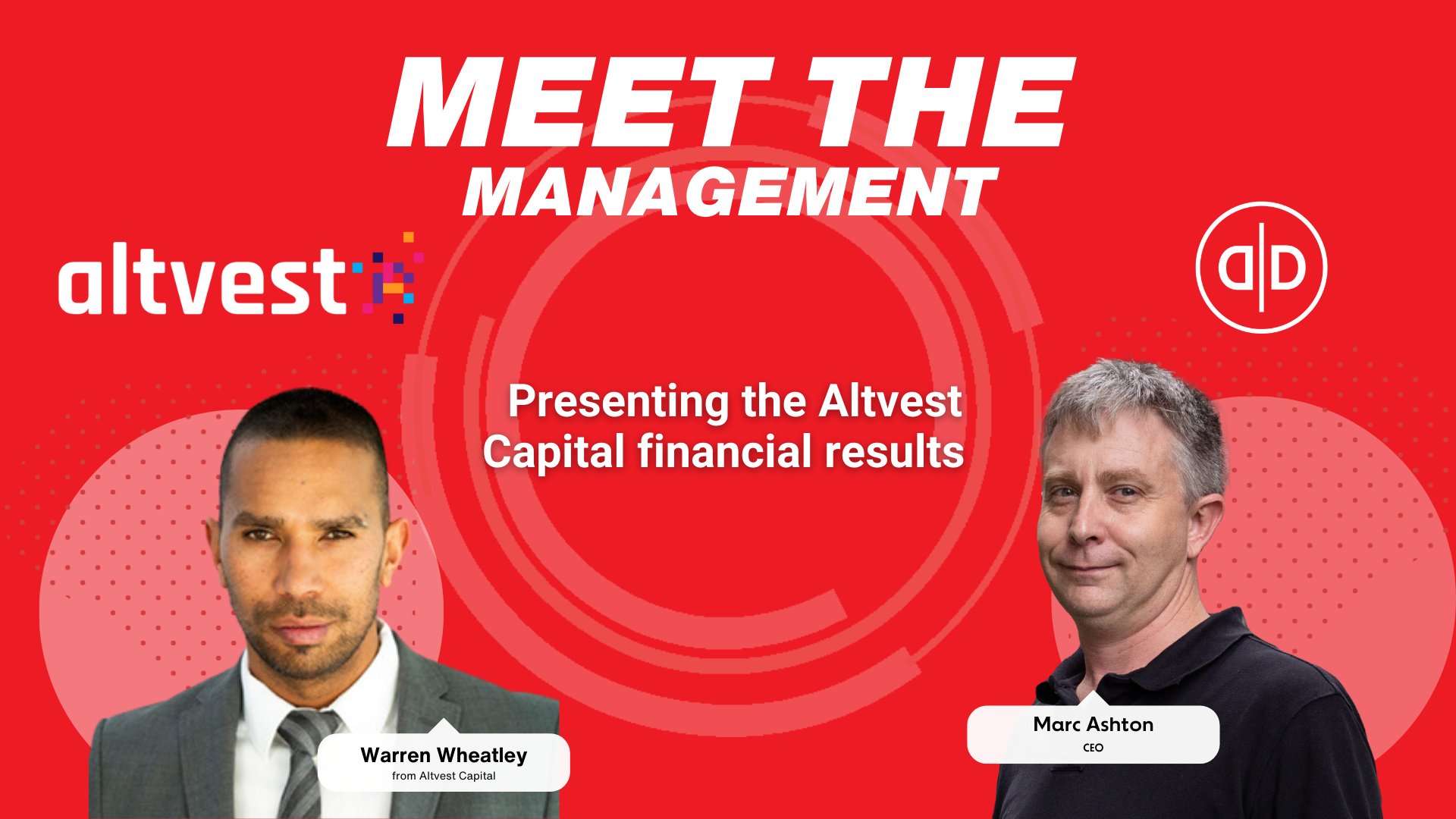 Meet The Management – Altvest Capital CEO Warren Wheatley