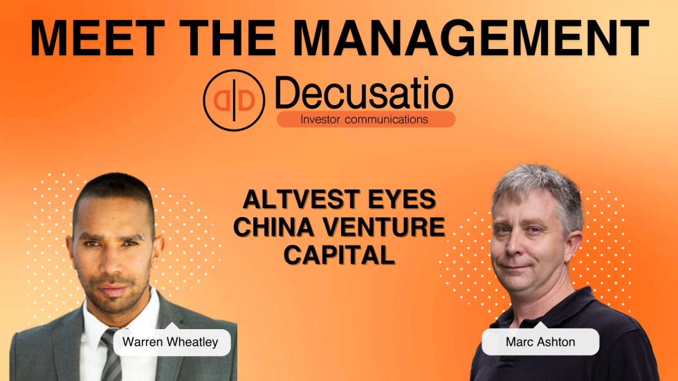 Meet The Management – Altvest eyes China Venture Capital