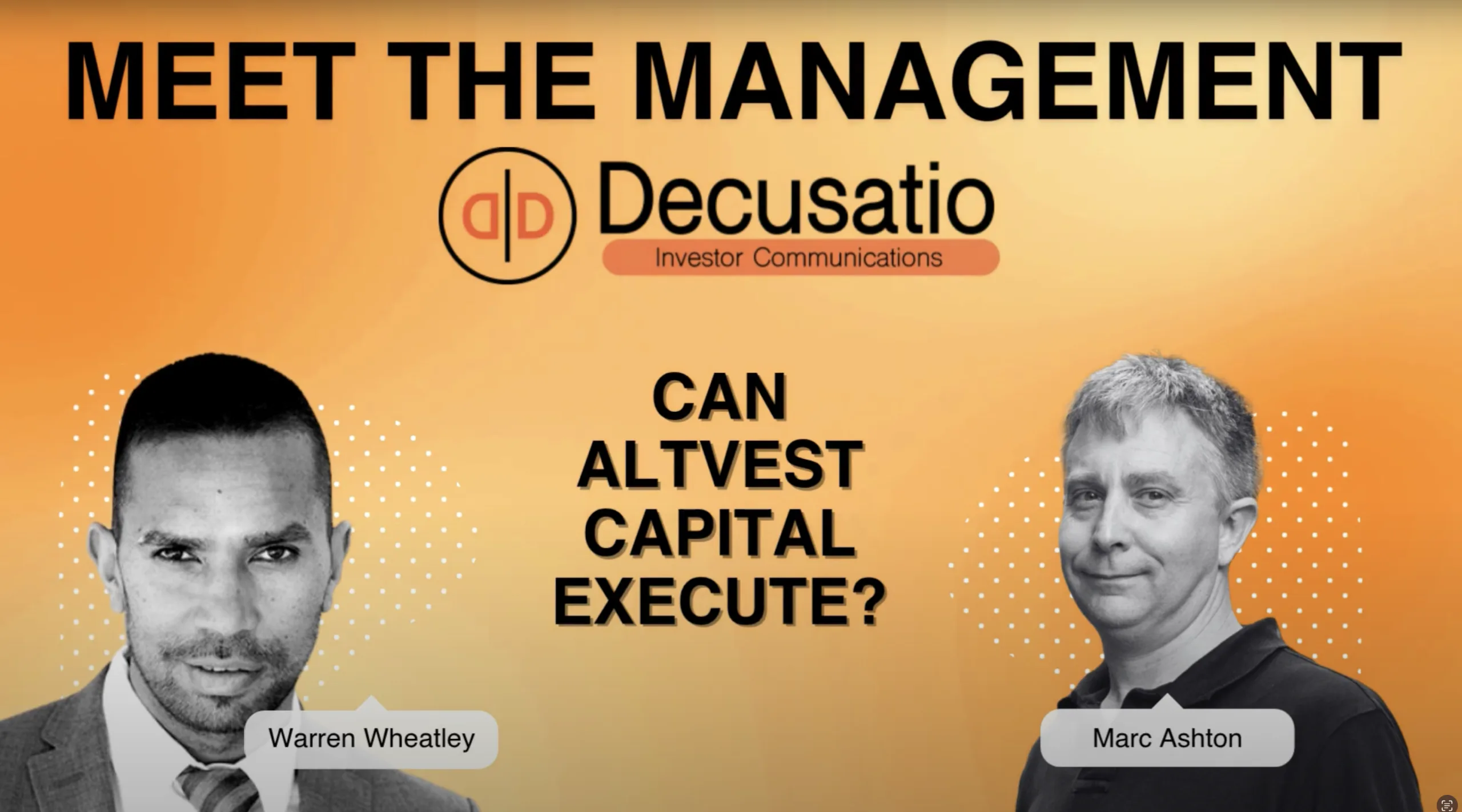 Altvest Capital – Financial Results June 2025